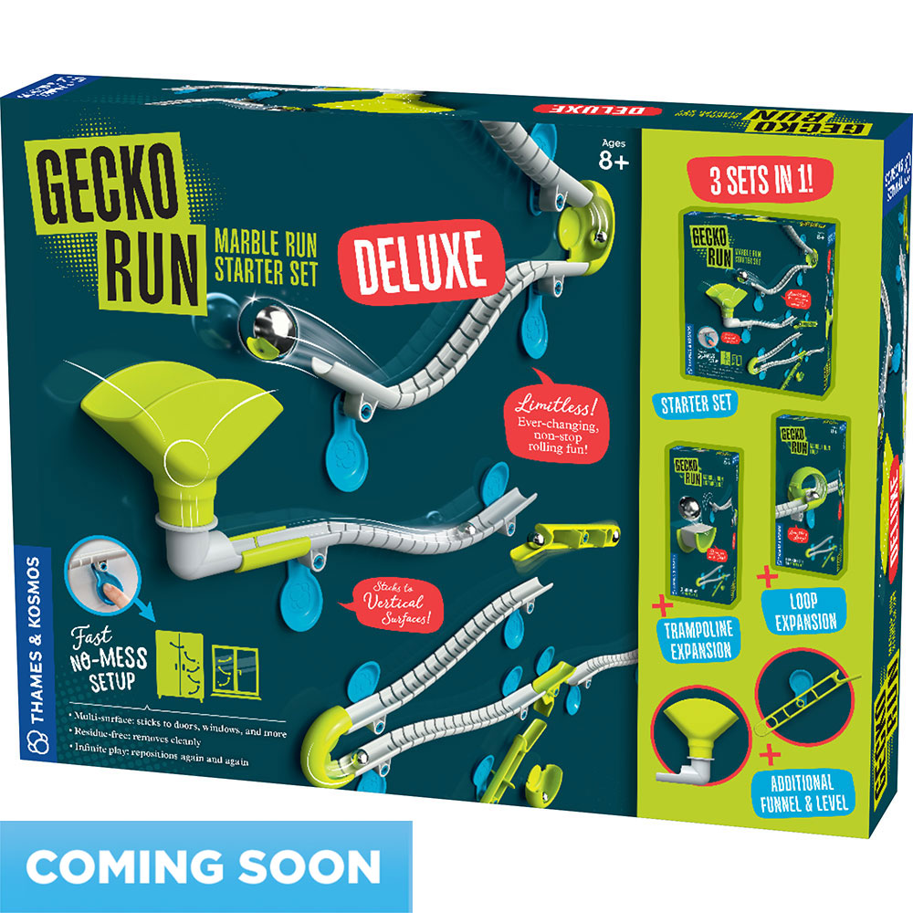 Gecko Run: Marble Run Deluxe Starter Set - COMING JULY 2024 – Thames & Kosmos