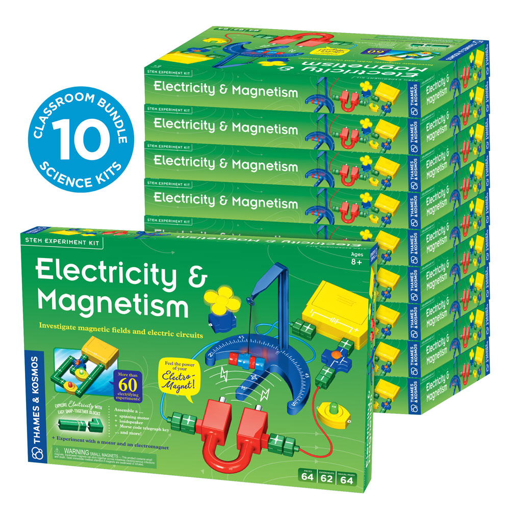Electricity & Magnetism - Classroom Bundle 10-pack – Thames & Kosmos
