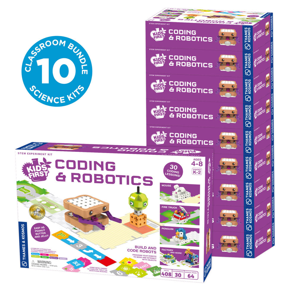 Kids First Coding & Robotics - Classroom Bundle 10-Pack – Thames & Kosmos