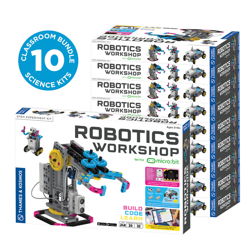 Robotics Workshop with Micro:Bit - Classroom Bundle 10-Pack – Thames ...