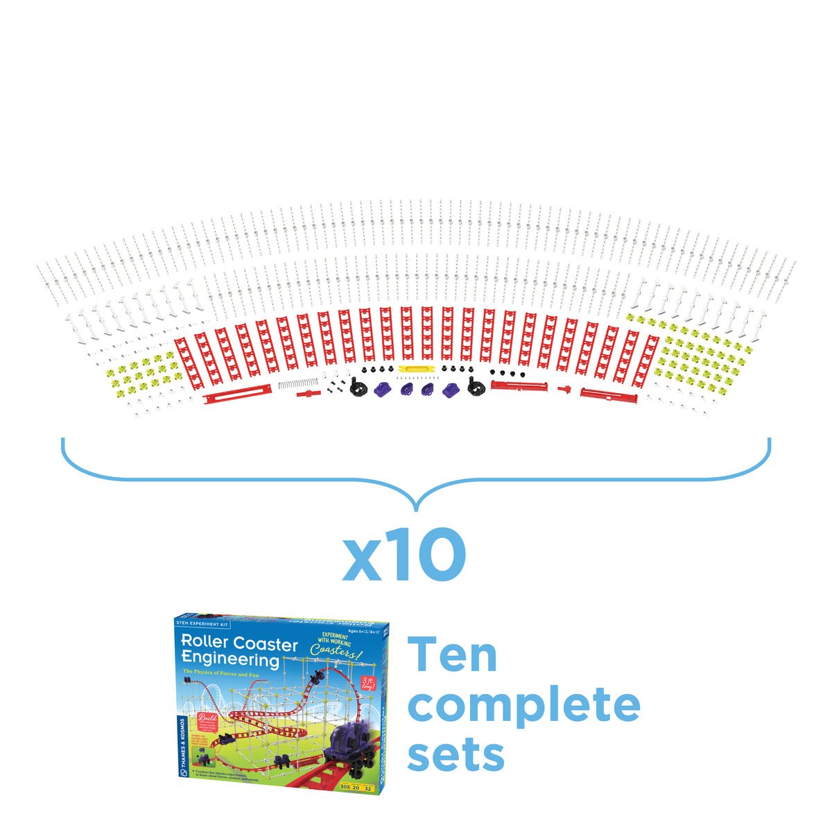 Roller Coaster Engineering - Classroom Bundle 10-Pack – Thames & Kosmos