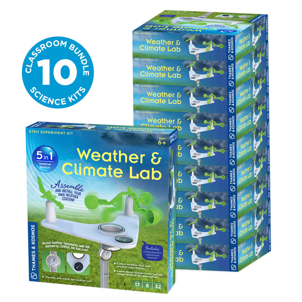 Weather & Climate Lab - Classroom Bundle 10-Pack – Thames & Kosmos