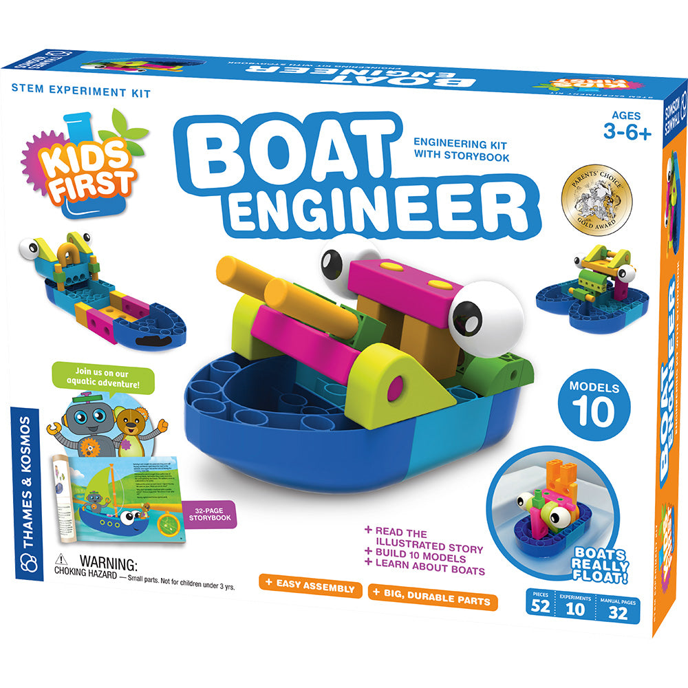 Kids First Boat Engineer | Preschool & Kindergarten STEM Kit – Thames ...
