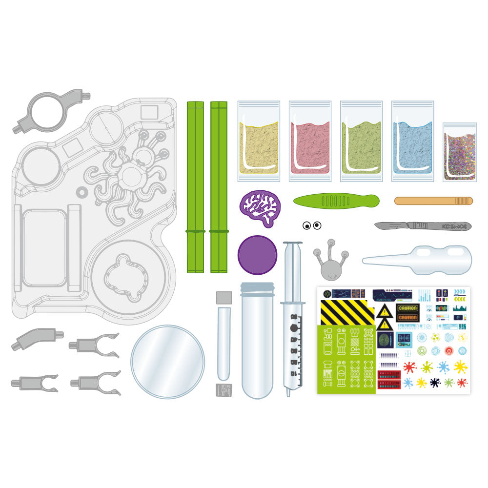 Ooze Labs Alien Slime Lab Science Experiment Kit Setup Thames Kosmos ...