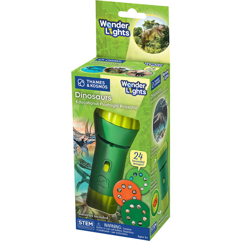 Wonder Lights: Dinosaurs - Educational Flashlight Projector – Thames ...