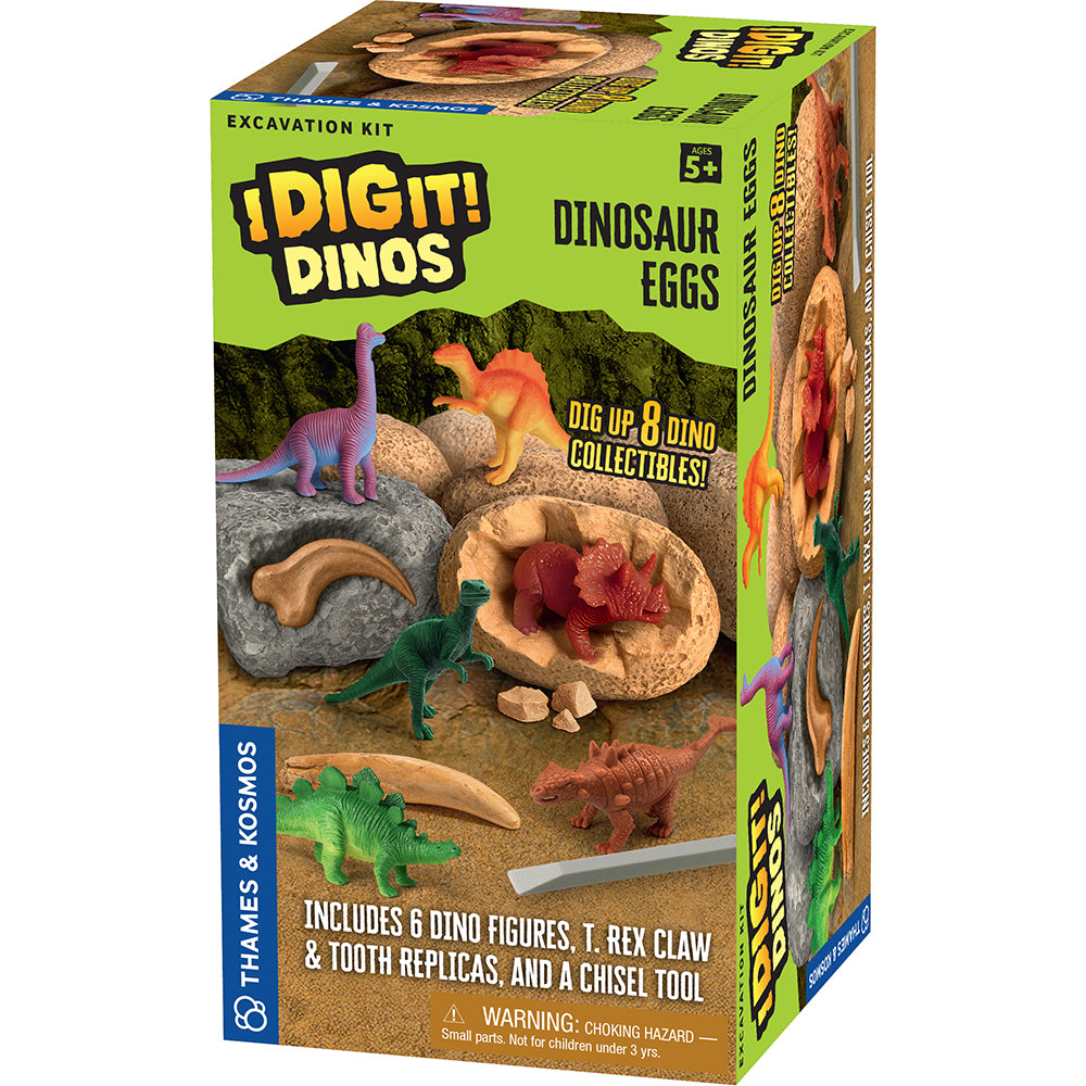 I Dig It! Dinos - Dinosaur Eggs (8-Pack) – Thames & Kosmos