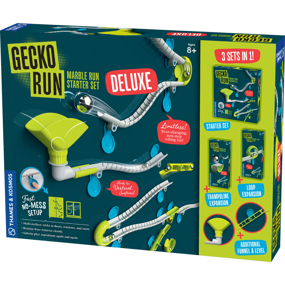 Gecko Run: Marble Run Deluxe Starter Set – Thames & Kosmos
