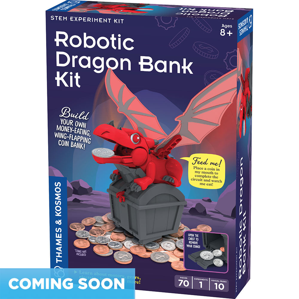 Robotic Dragon Bank Kit - COMING FALL 2025 – Thames & Kosmos