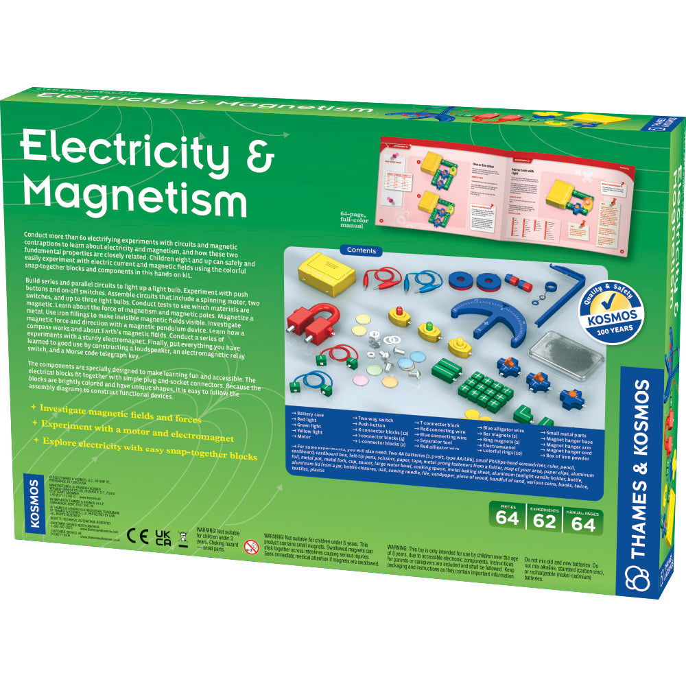 Astro Bot Electricity & Magnetism Experiment Kit - Circuit Building ...