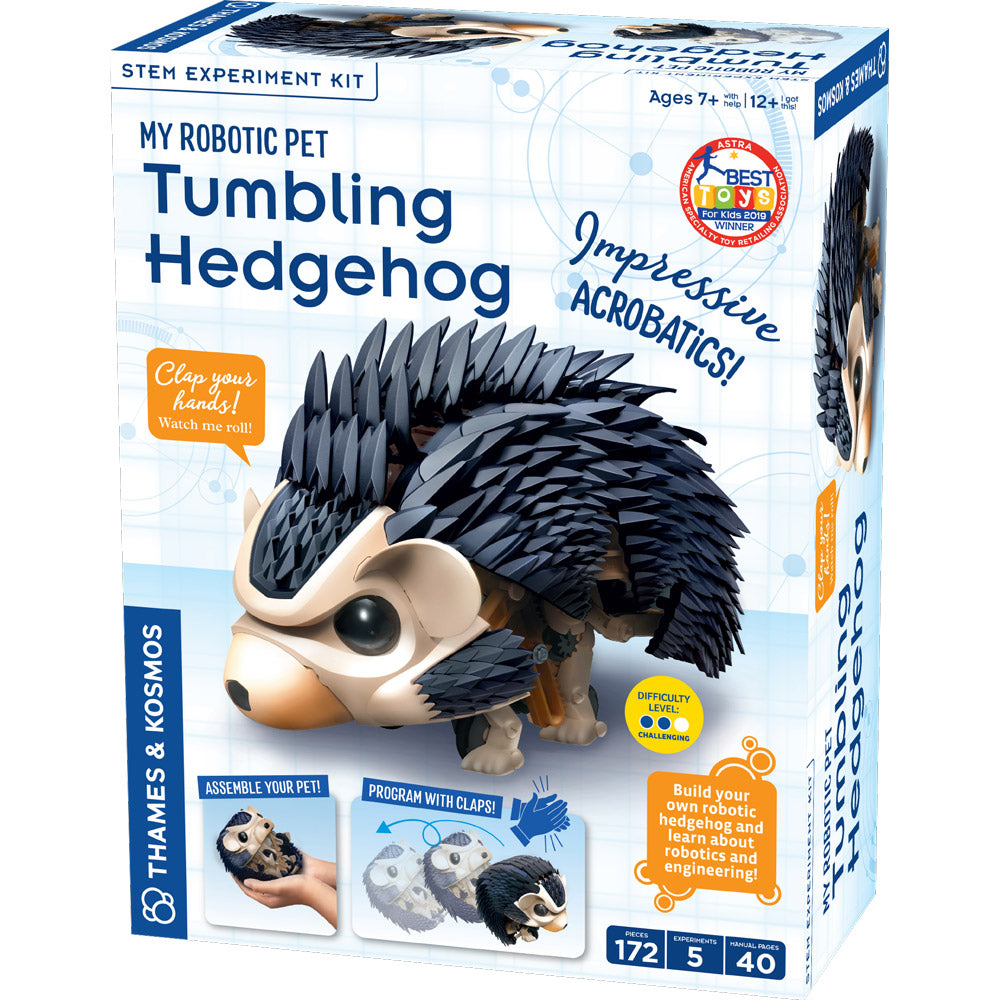 Thames Kosmos My Robotic Pet - Tumbling Hedgehog STEM Experiment Kit ...