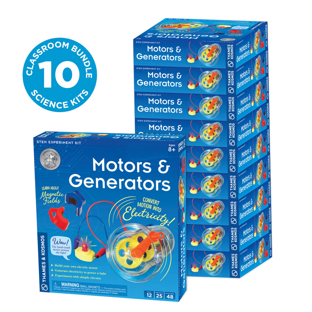 Motors & Generators - Classroom Bundle 10-Pack – Thames & Kosmos