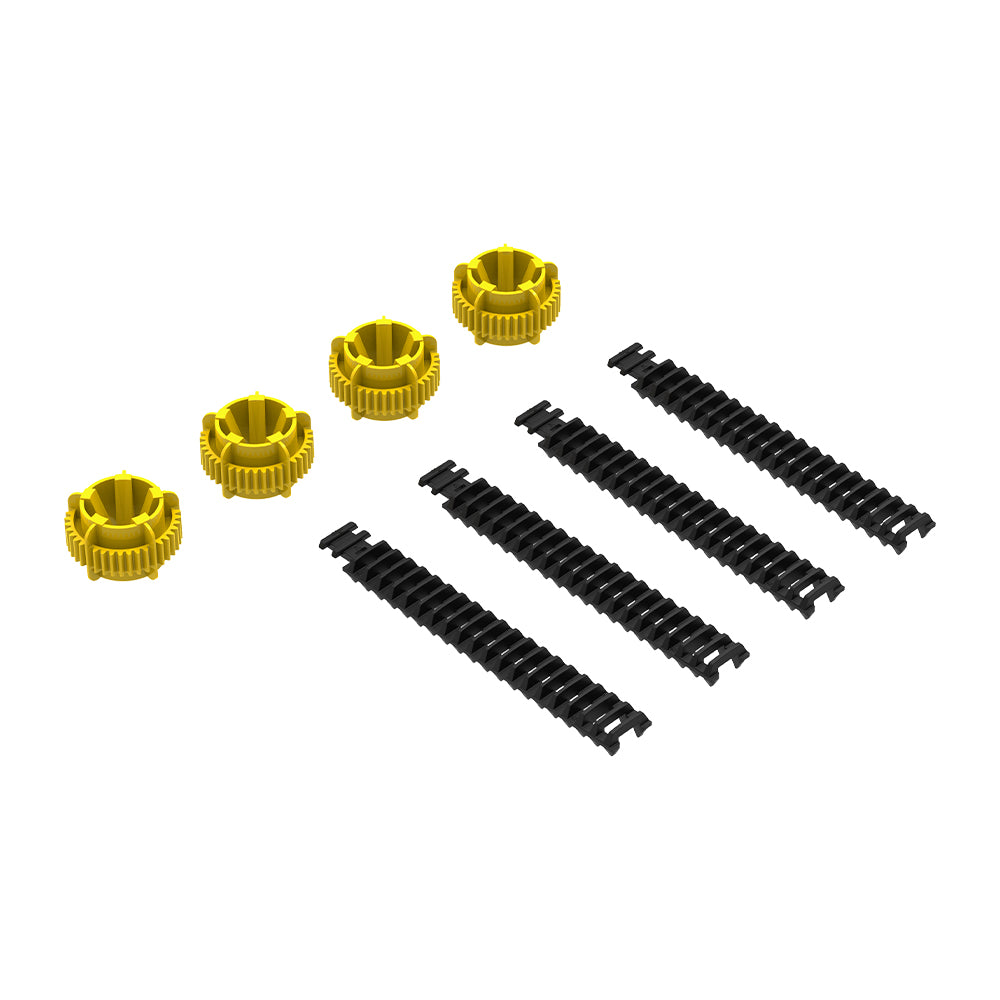 Robotics Workshop with Micro:Bit: Wheels Component Pack (4 Wheels and ...