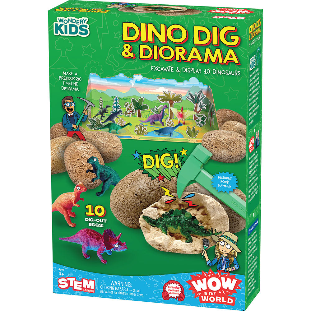 Wow in the World: Dino Dig & Diorama – Thames & Kosmos
