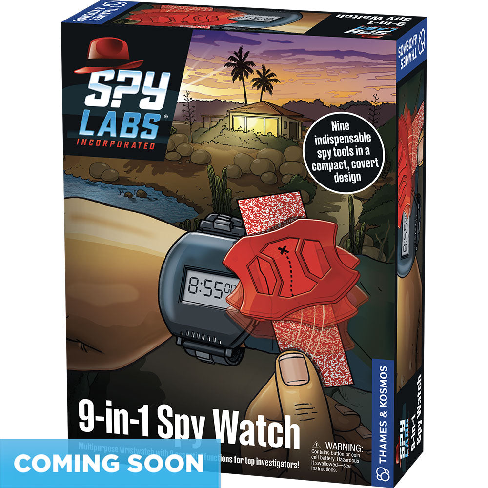 Spy Labs: 9-in-1 Spy Watch - COMING SUMMER 2024 – Thames & Kosmos