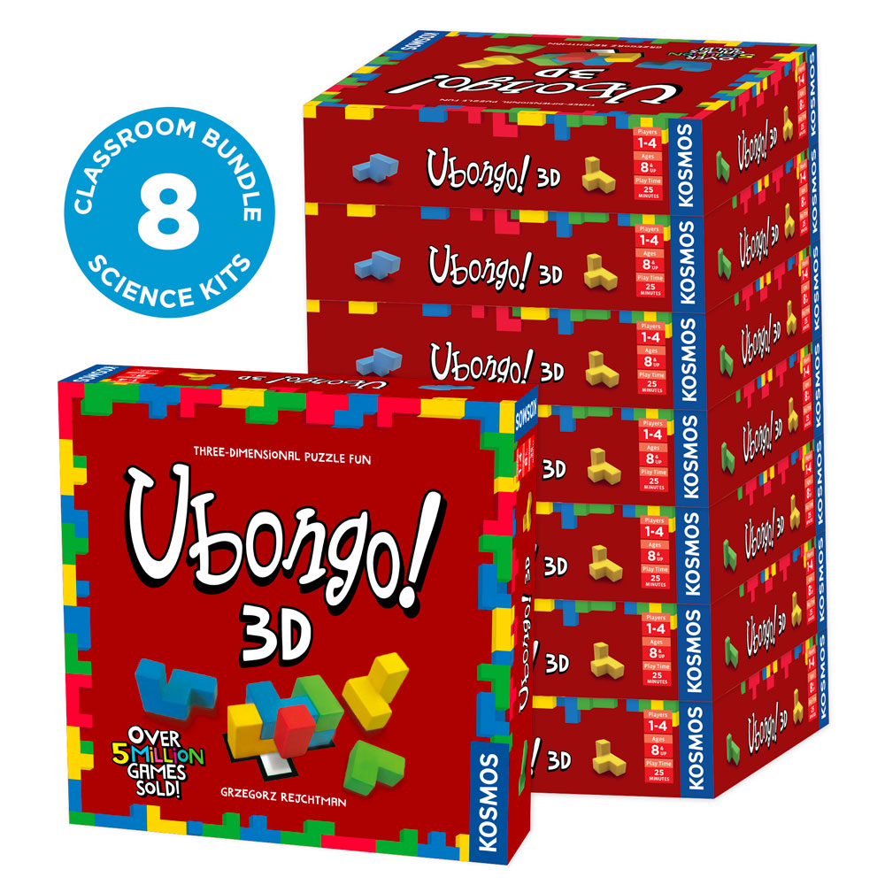 Ubongo 3D - Classroom Bundle 8-Pack – Thames & Kosmos
