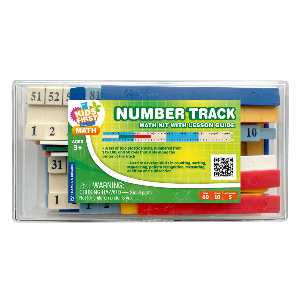 Kids First Math: Number Track Math Kit with Lesson Guide – Thames & Kosmos