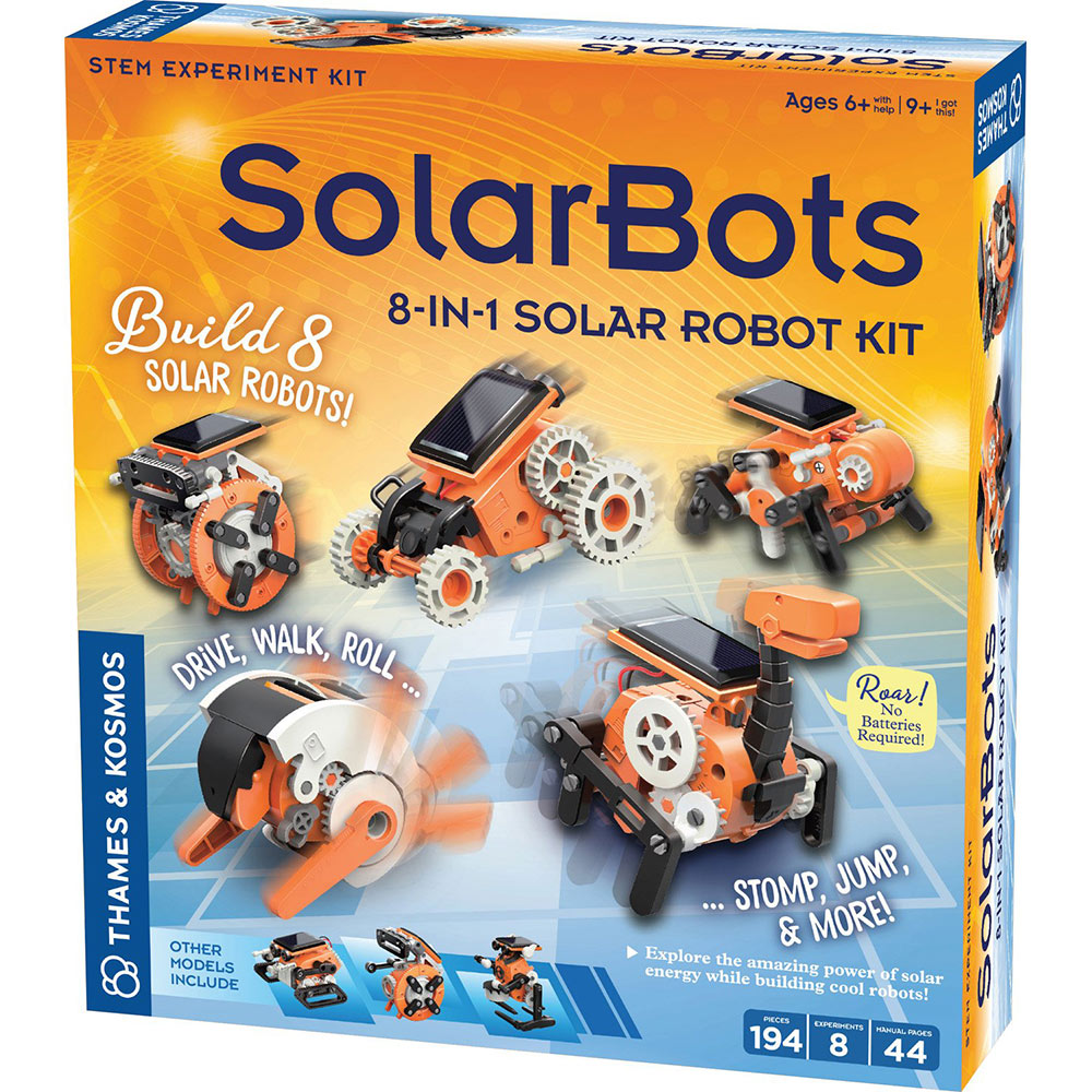 SolarBots: 8-in-1 Solar Robot Kit Science Experiment Thames & Kosmos