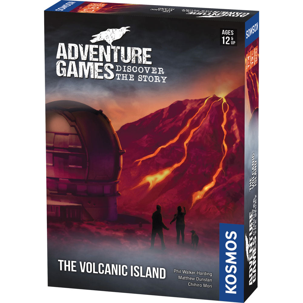 Adventure Games: The Volcanic Island | Collaborative Storytelling Game ...