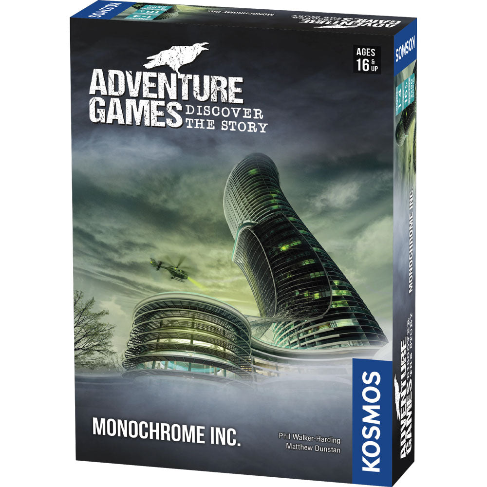 Adventure Games: Monochrome - Uncover Secrets in a Thrilling Biotech ...