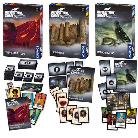 Adventure Games: Choose Your Own Adventure Board Games – Thames & Kosmos