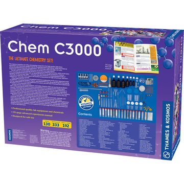 CHEM C3000 Advanced Chemistry Set with Lab Tools & Experiments – Thames ...