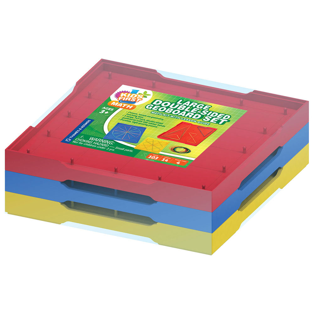 Kids First Math: Large Double-Sided Geoboard Set – Thames & Kosmos