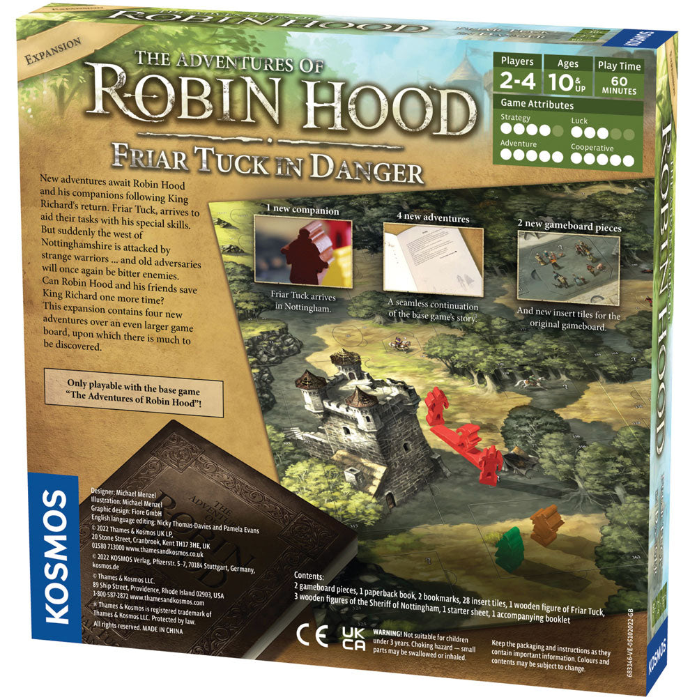 Robin Hood: Friar Tuck in Danger (Expansion Game) – Thames & Kosmos