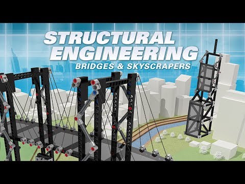Structural Engineering Bridges & Skyscrapers Science Kit Thames Kosmos ...